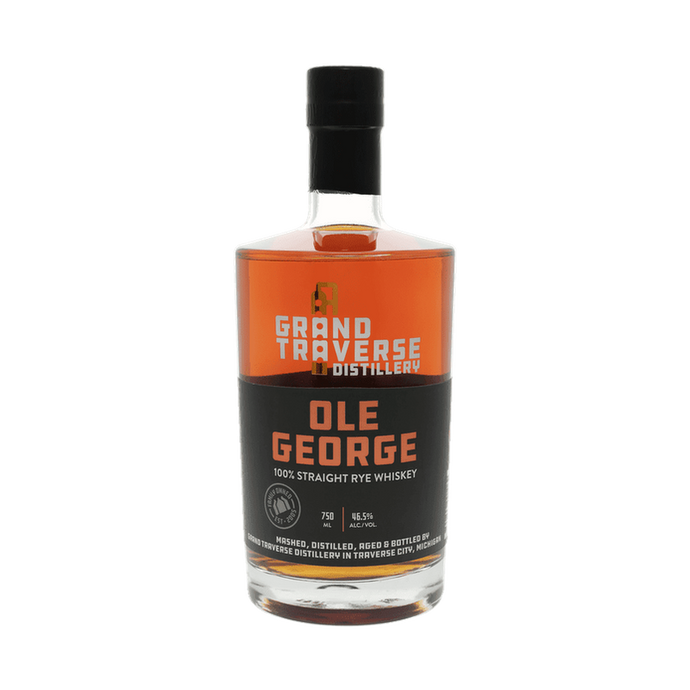 Grand Traverse Solera Aged Ole George Rye Whiskey (750mL ...