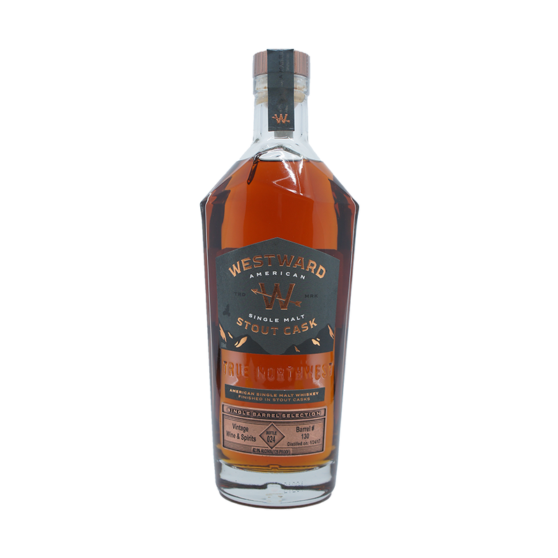 Westward American Single Malt Stout Cask Private Selection Single Barr ...